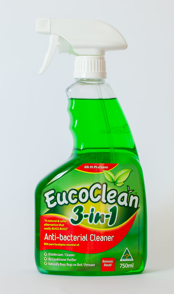 Anti-bacterial Cleaner 3-in-1 Disinfect/Clean/Bed Bugs 750ml – All ...