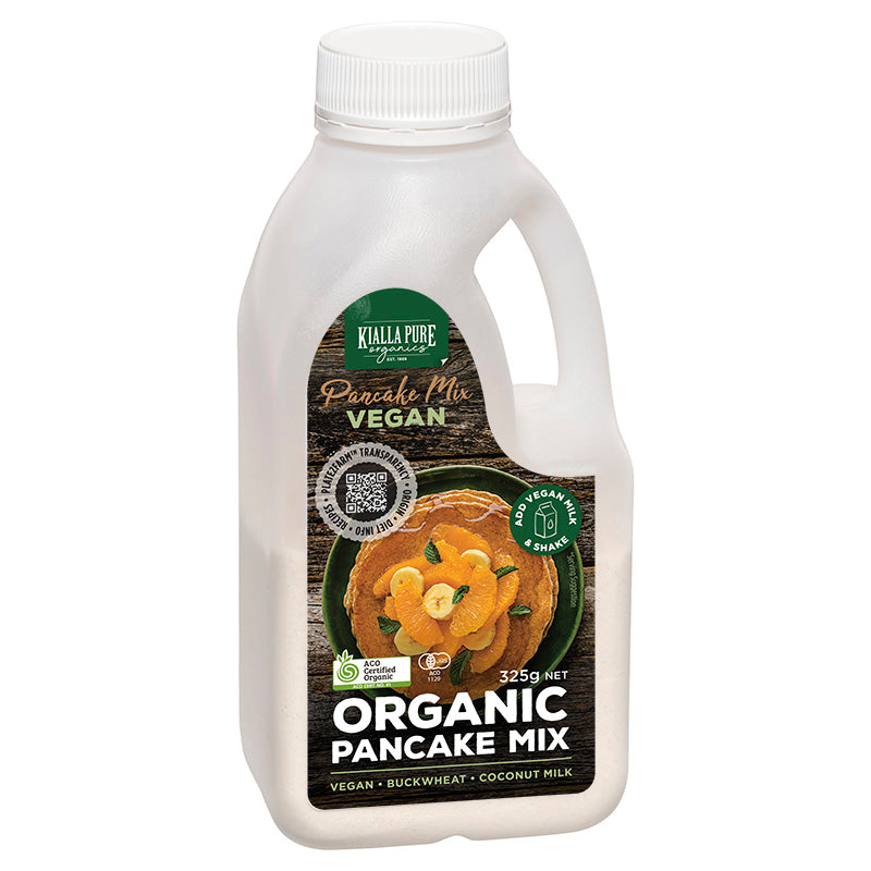 Pancake Mix Vegan Vanilla 325g – All About The Box Organics